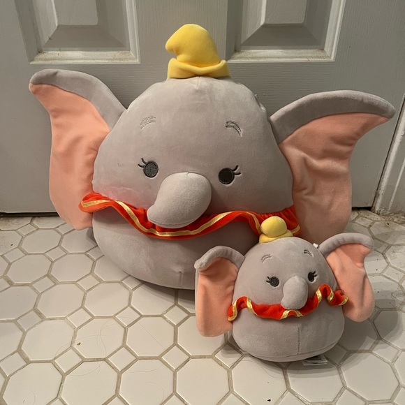 Kellytoy | Toys | Squishmallows And 5 Dumbo Set | Poshmark